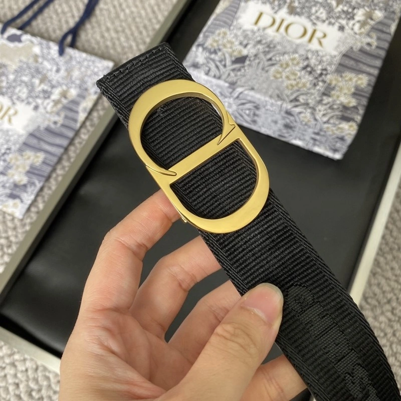 Accurate model Christian Dior Belts
