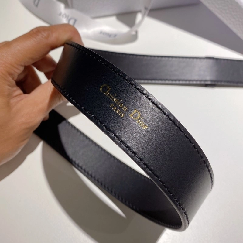 Accurate model Christian Dior Belts