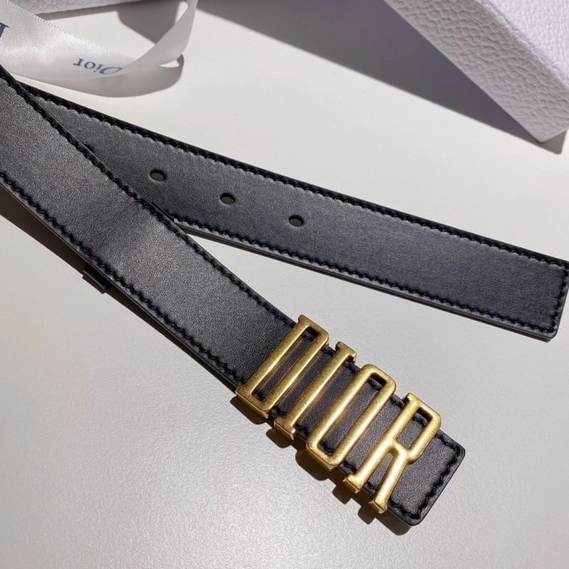 Accurate model Christian Dior Belts