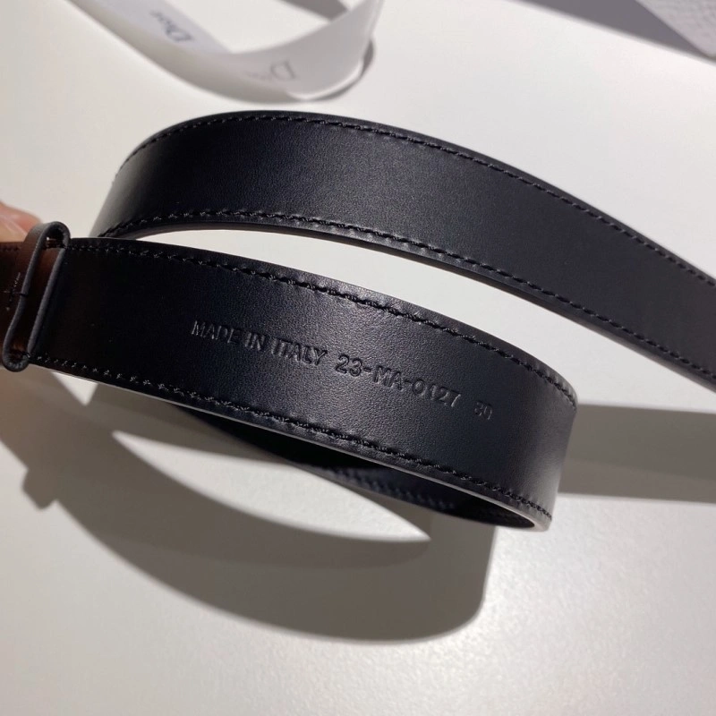 Accurate model Christian Dior Belts