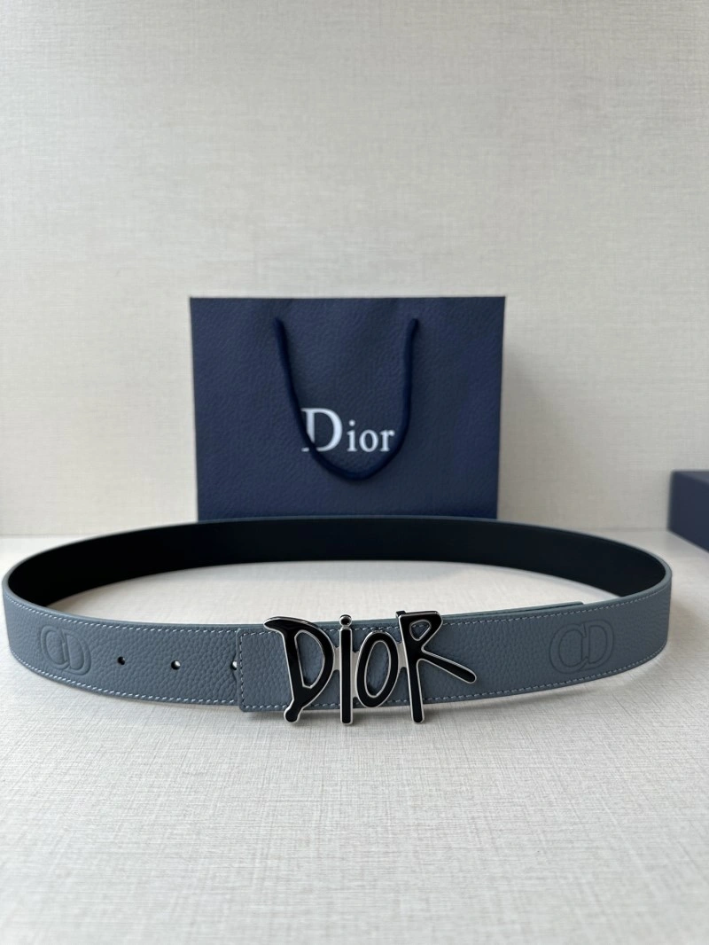 Accurate model Christian Dior Belts