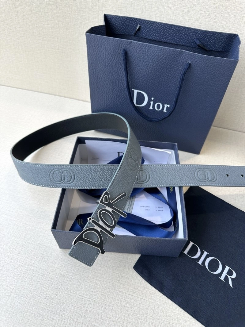 Accurate model Christian Dior Belts