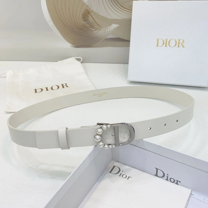 Brand-authenticated Christian Dior Belts