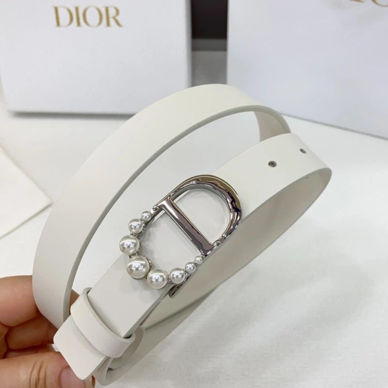 Brand-authenticated Christian Dior Belts