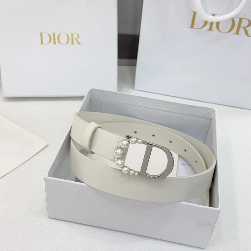 Brand-authenticated Christian Dior Belts