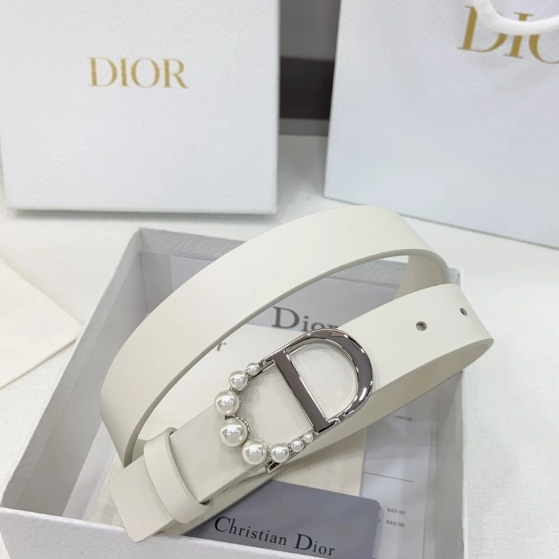 Brand-authenticated Christian Dior Belts
