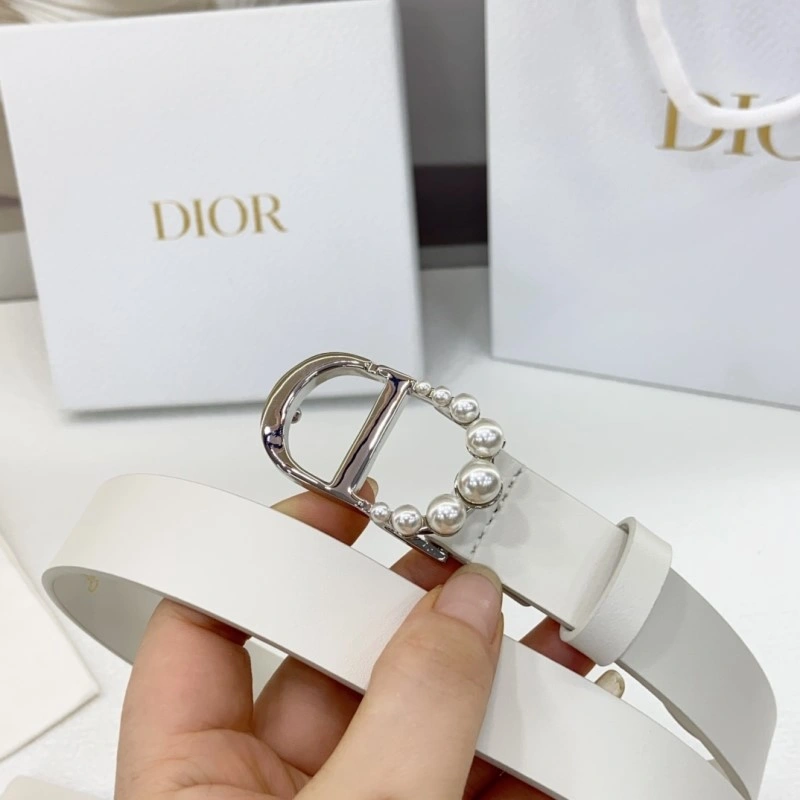 Brand-authenticated Christian Dior Belts