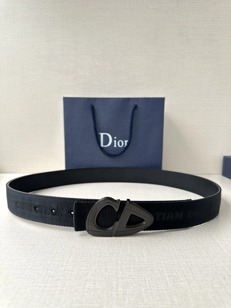 Brand-authenticated Christian Dior Belts
