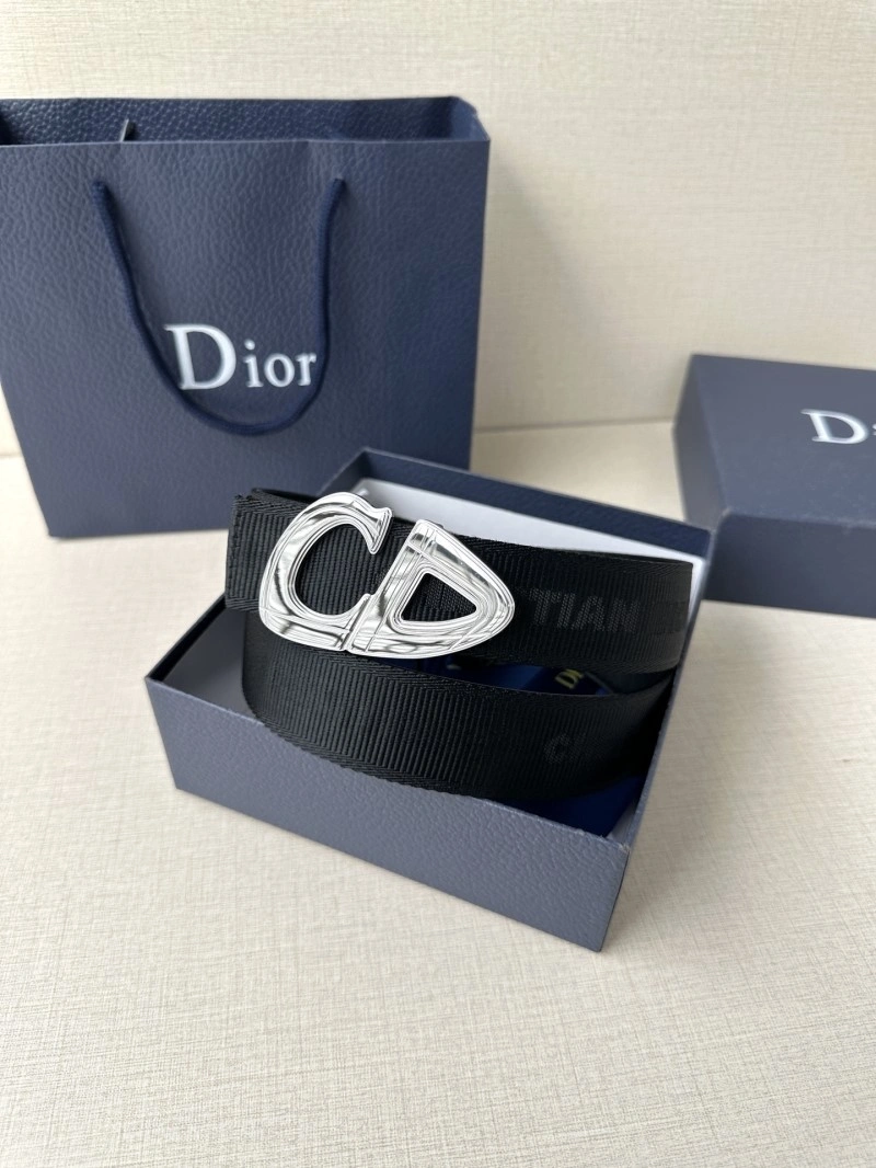 Brand-authenticated Christian Dior Belts