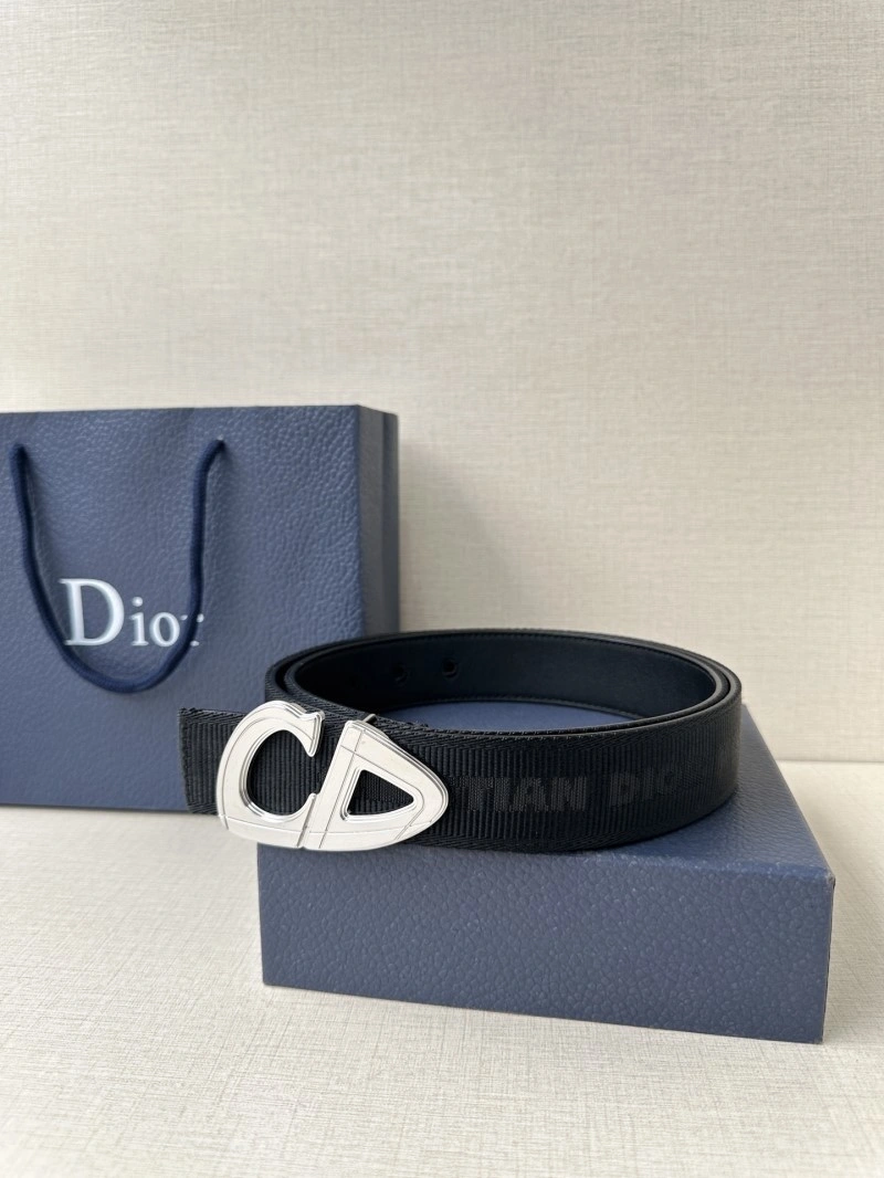 Brand-authenticated Christian Dior Belts