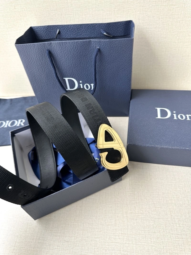 Brand-authenticated Christian Dior Belts