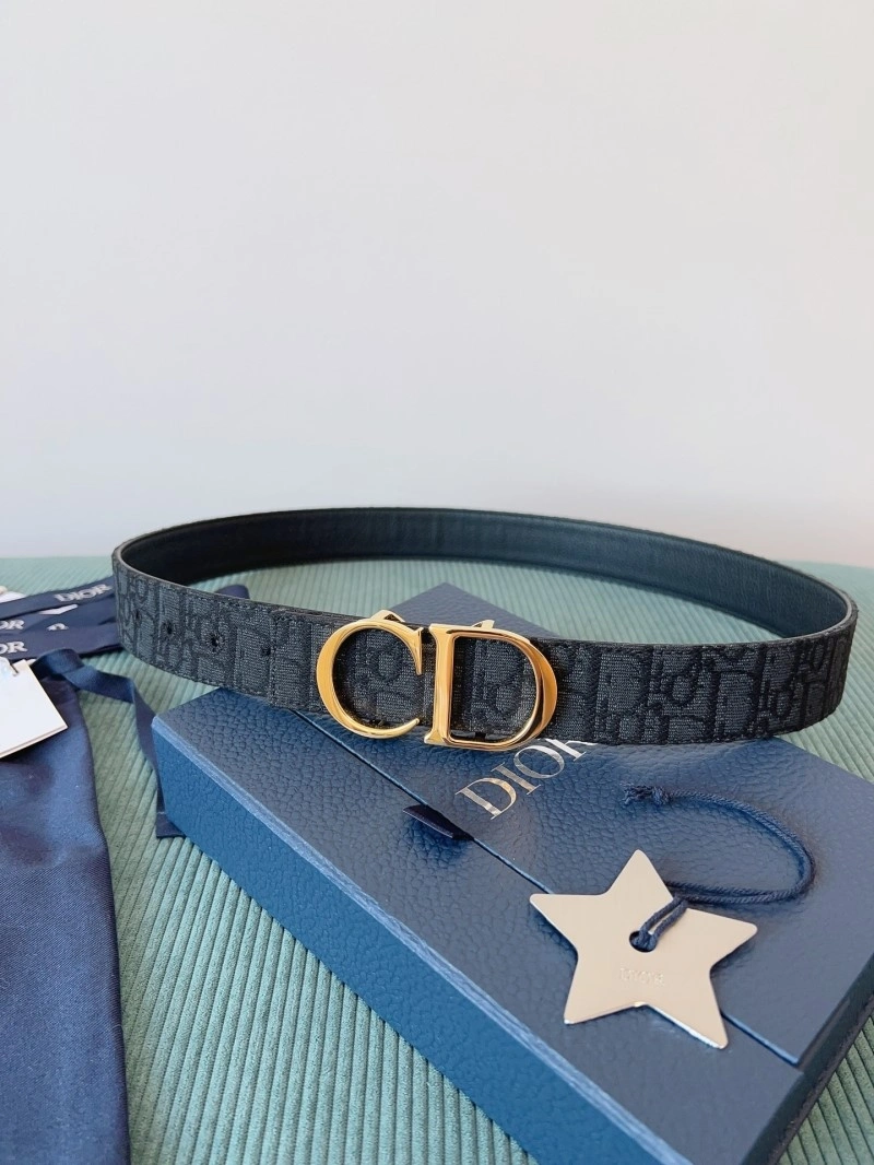 Brand-authenticated Christian Dior Belts