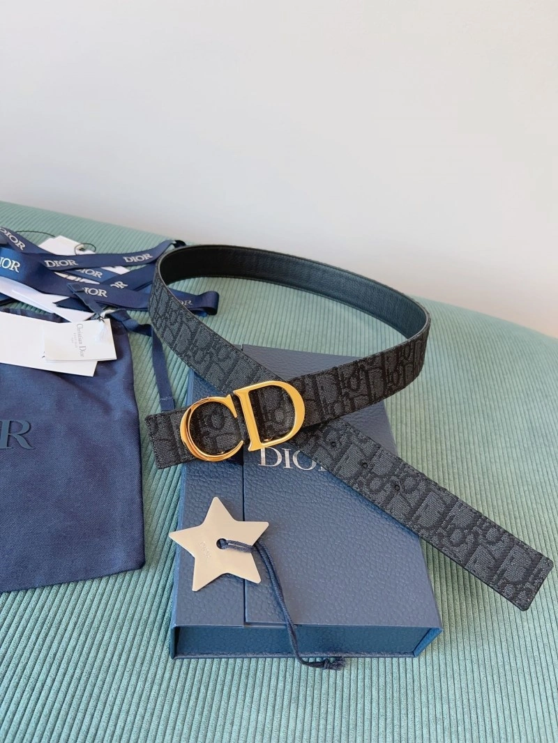 Brand-authenticated Christian Dior Belts