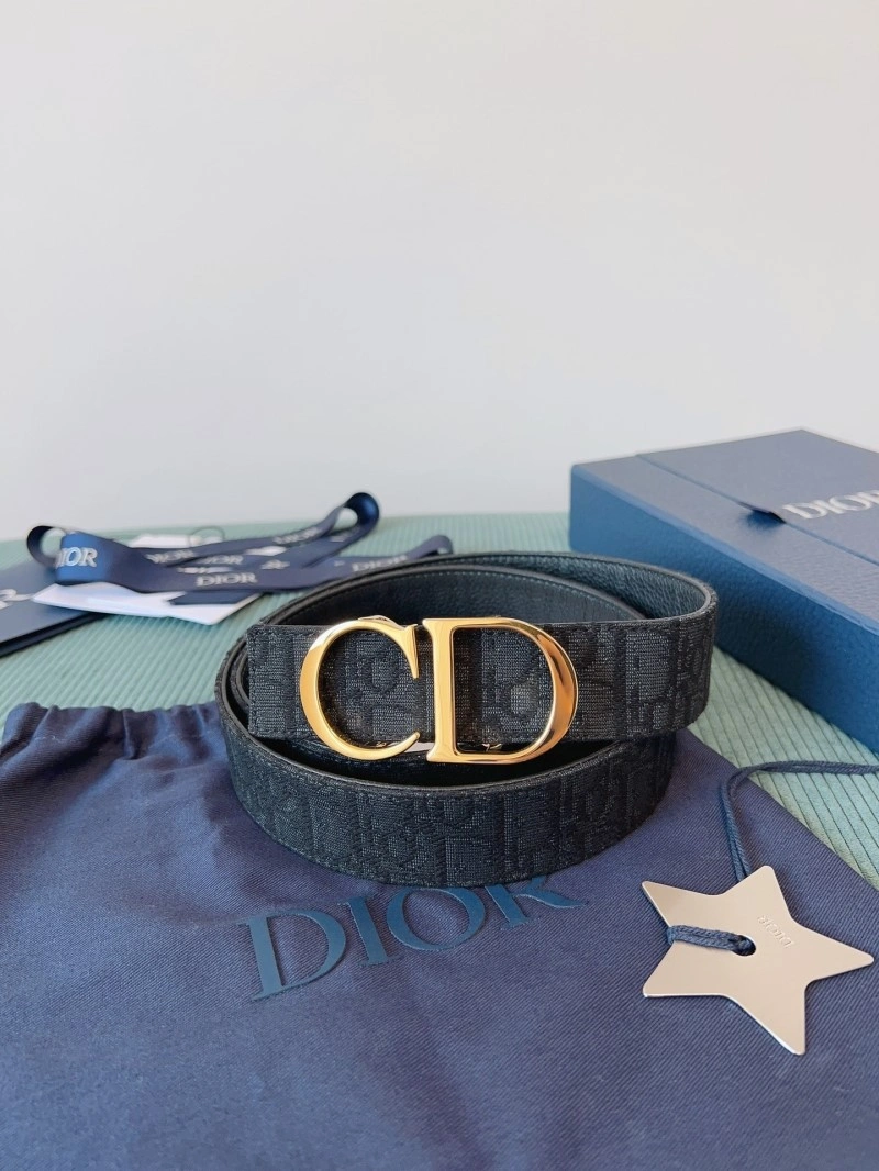 Brand-authenticated Christian Dior Belts