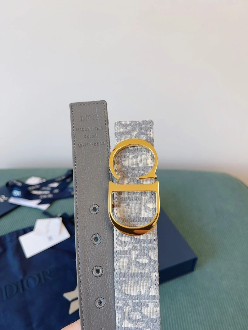 Brand-authenticated Christian Dior Belts