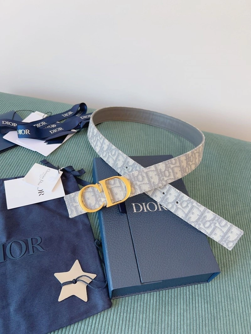 Brand-authenticated Christian Dior Belts