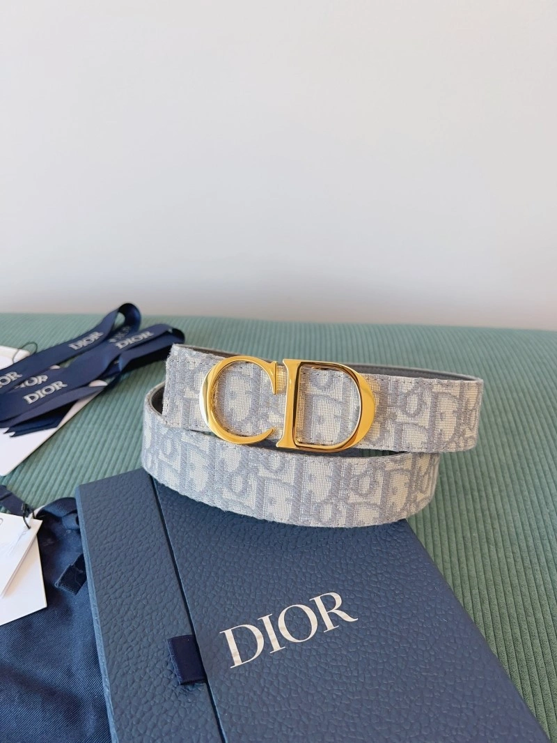 Brand-authenticated Christian Dior Belts