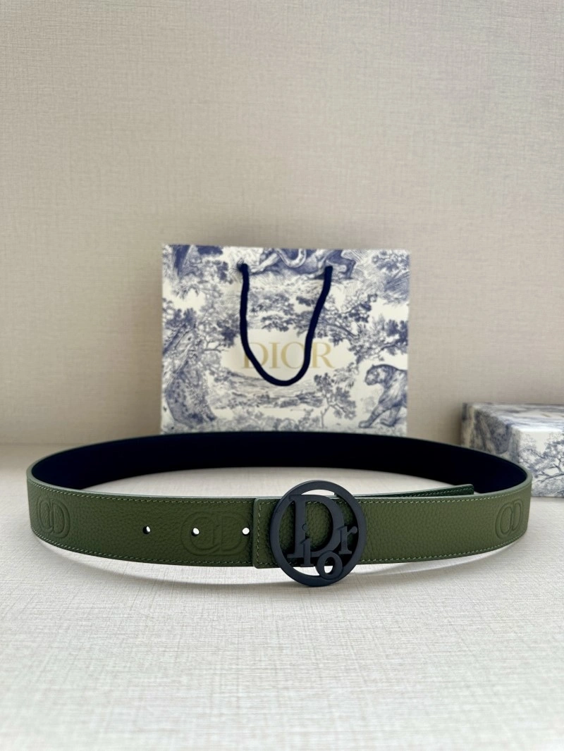 Brand-authenticated Christian Dior Belts