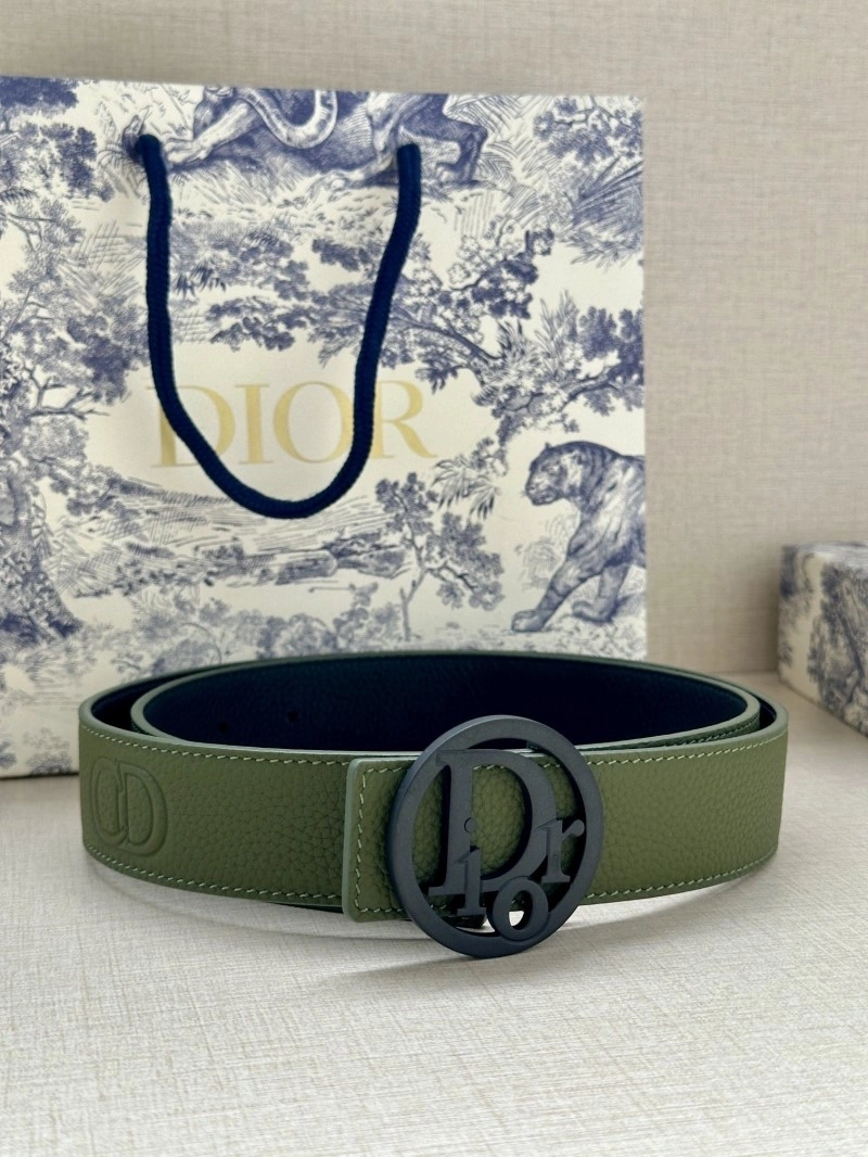 Brand-authenticated Christian Dior Belts