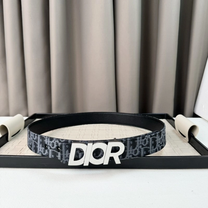 Brand-authenticated Christian Dior Belts