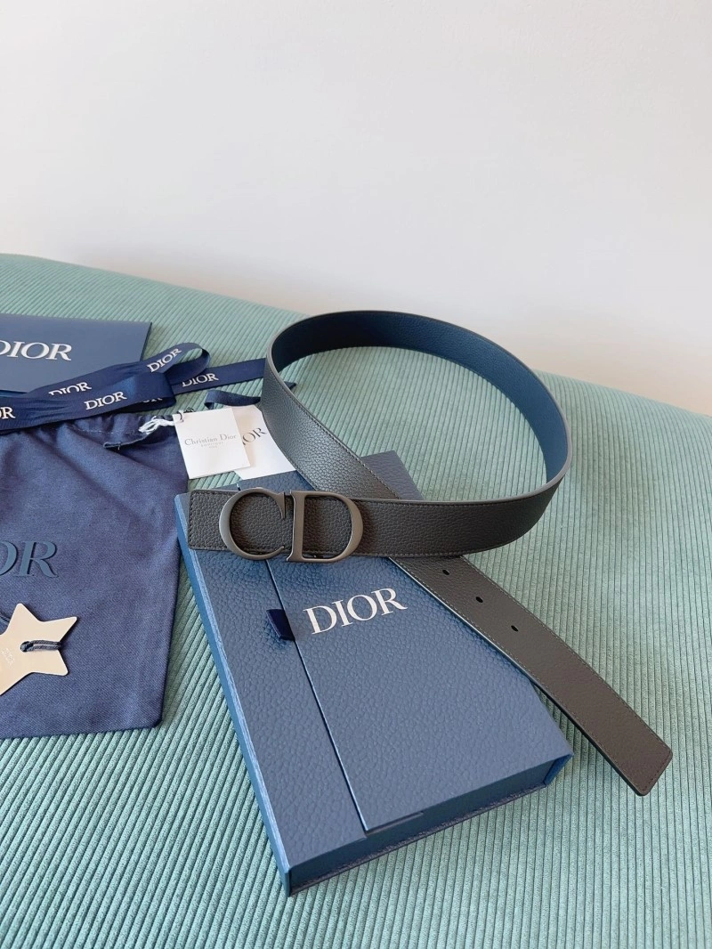 Brand-authenticated Christian Dior Belts