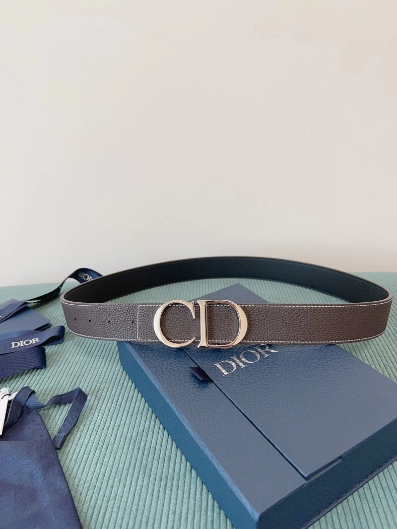 Accurate model Christian Dior Belts
