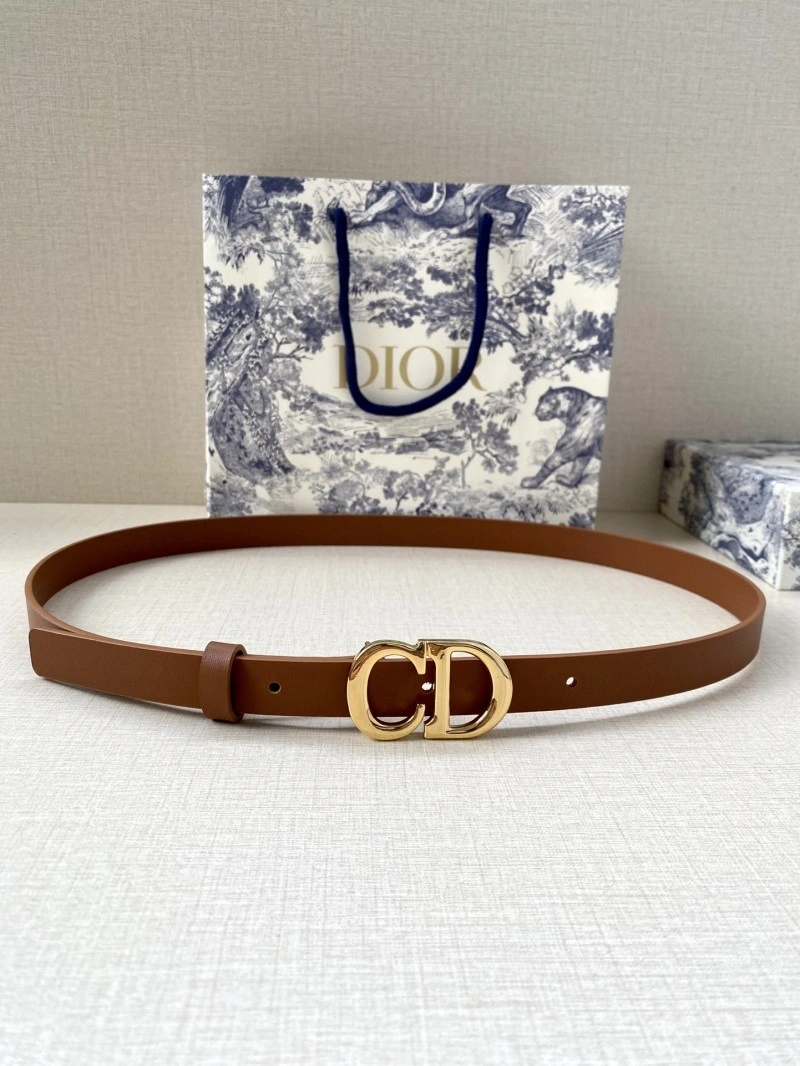 Brand-authenticated Christian Dior Belts