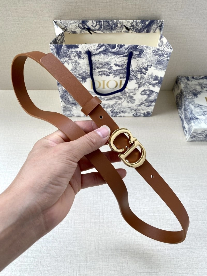 Brand-authenticated Christian Dior Belts