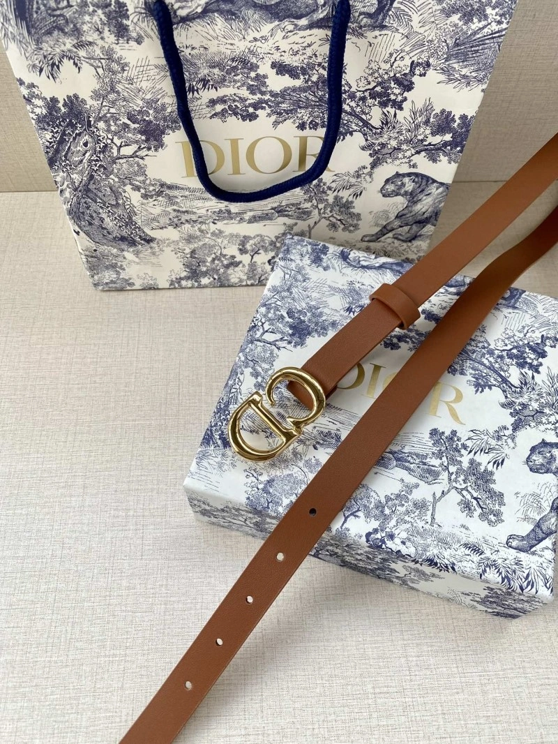 Brand-authenticated Christian Dior Belts