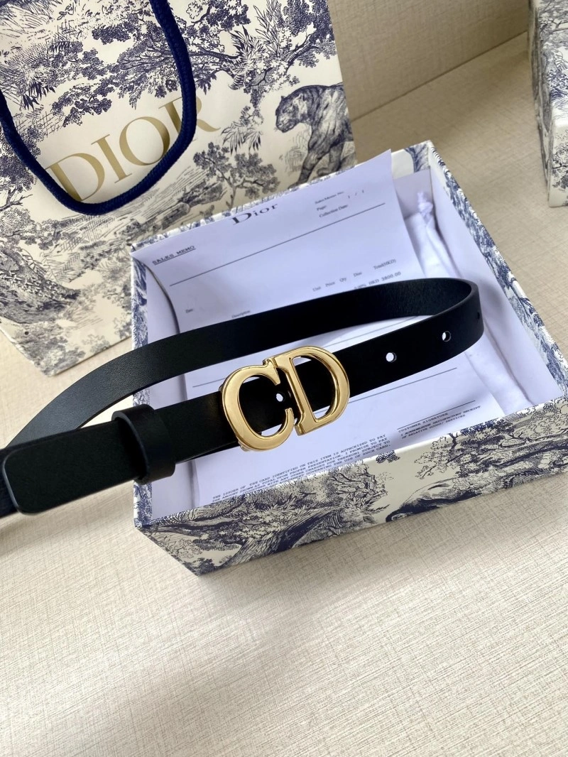 Authentic Christian Dior Belts