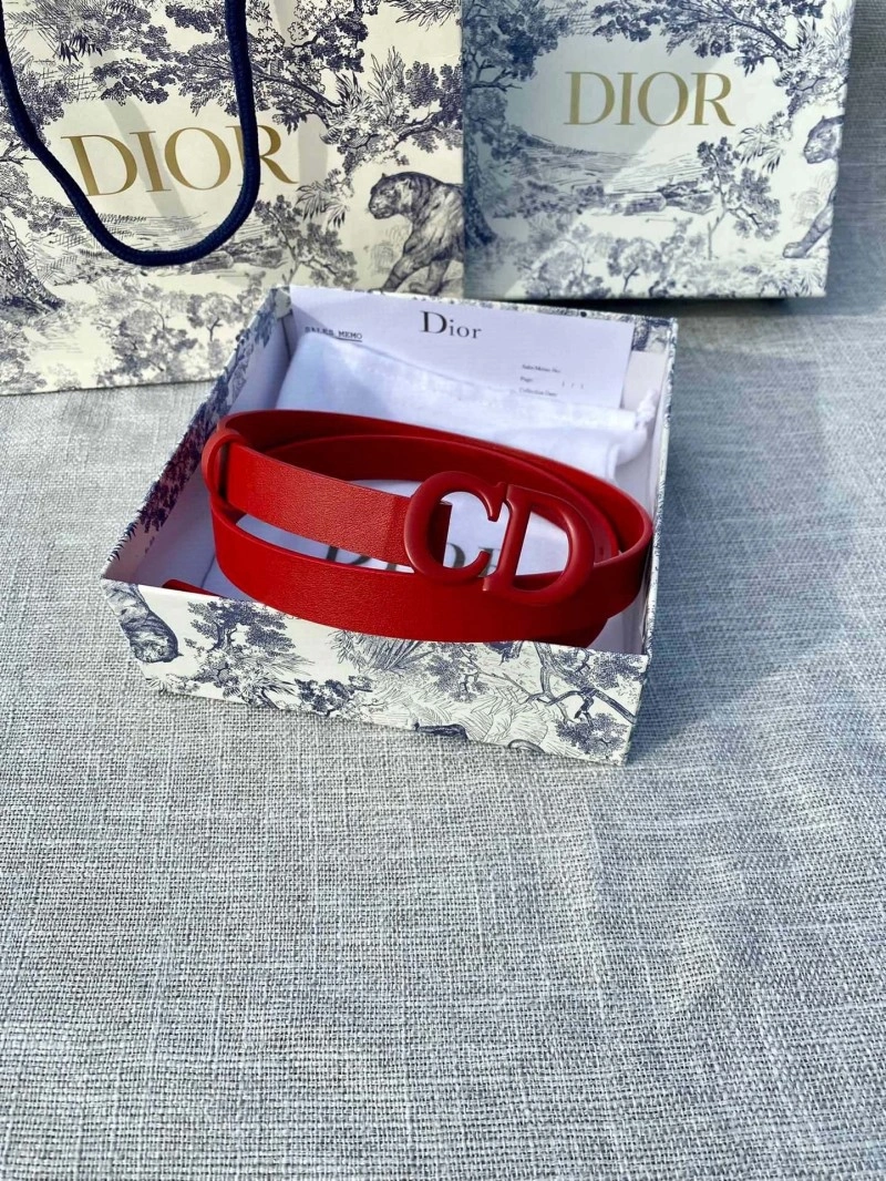 Authentic Christian Dior Belts