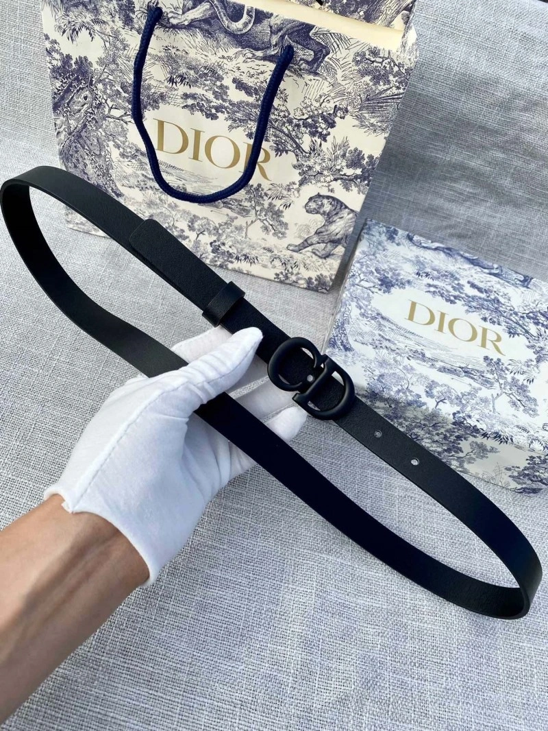 Indistinguishable Christian Dior Belts