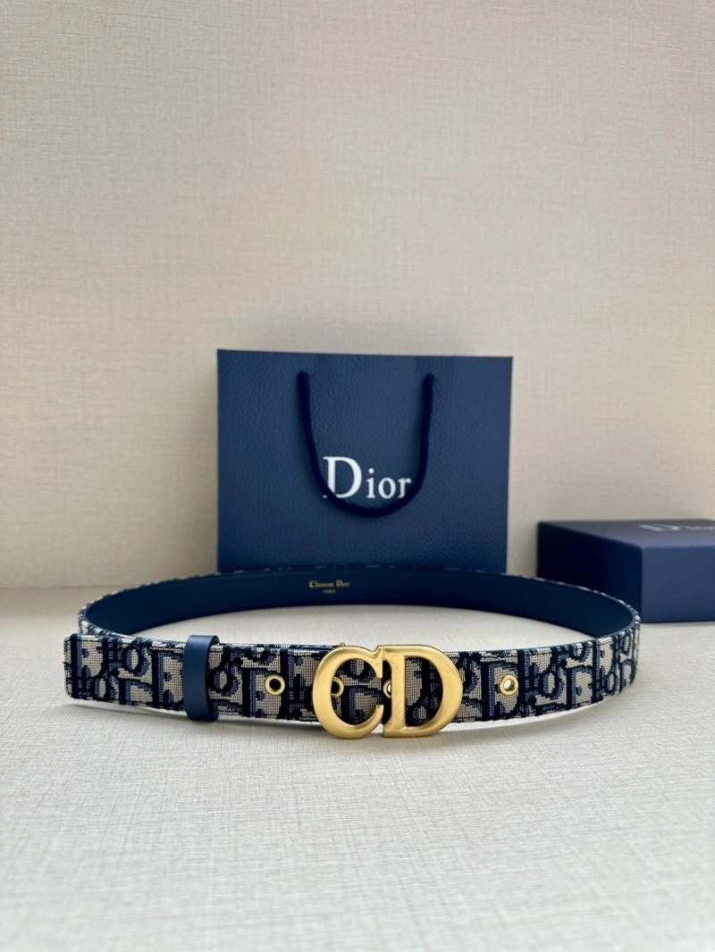 Accurate model Christian Dior Belts
