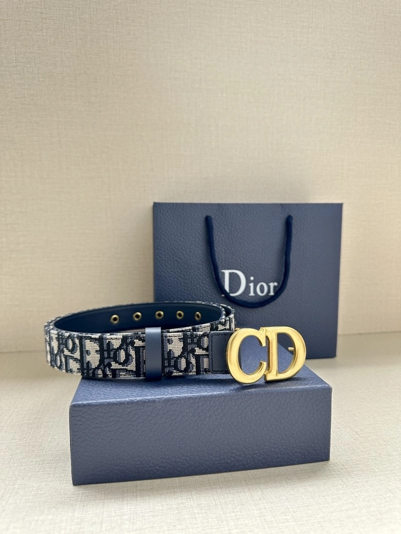 Accurate model Christian Dior Belts