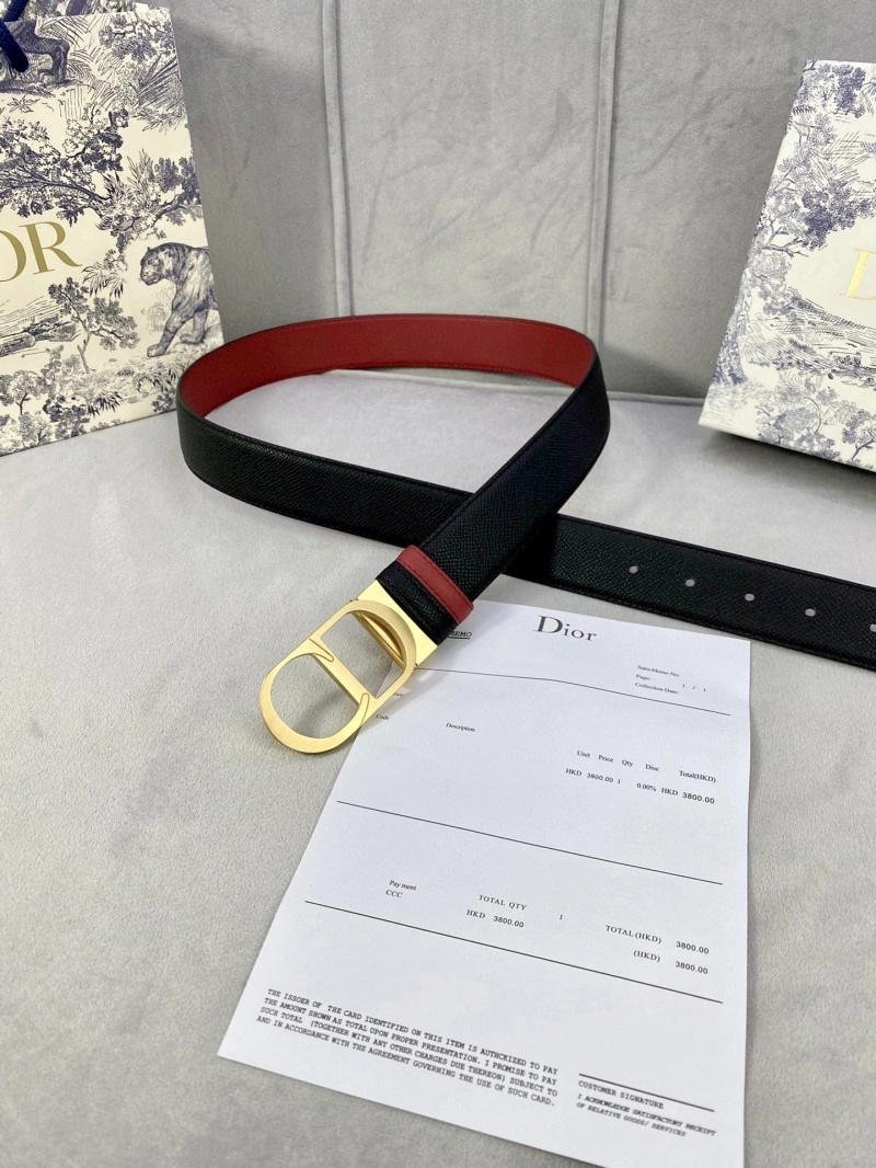 Discounted Christian Dior Belts