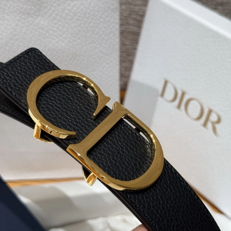 Accurate model Christian Dior Belts