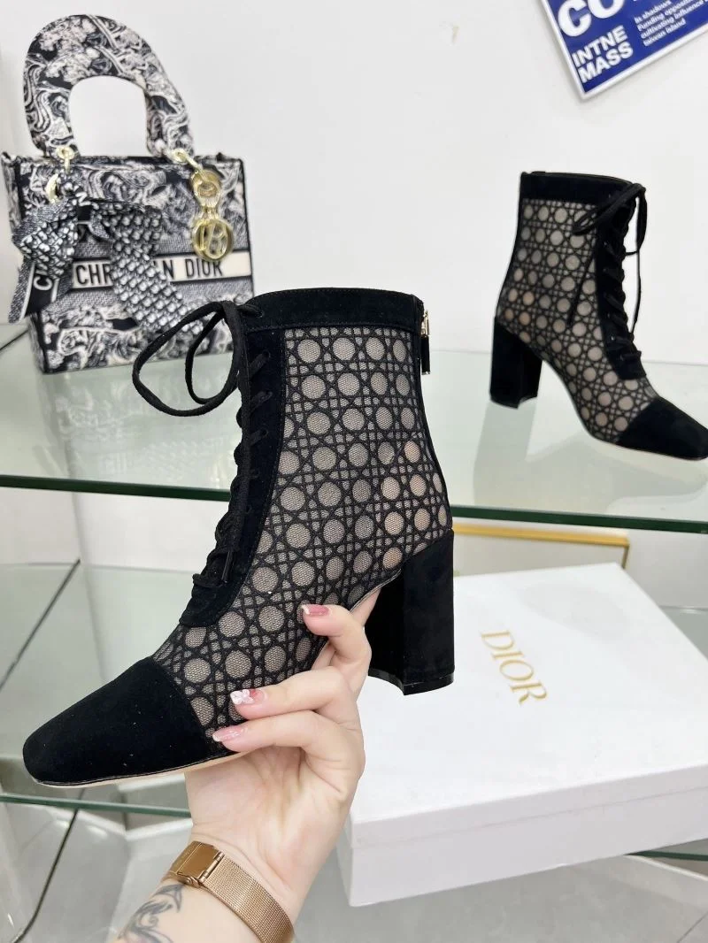 Brand-authenticated Christian Dior Boots