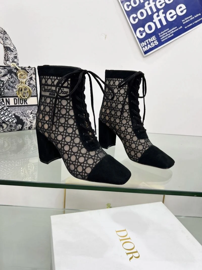 Brand-authenticated Christian Dior Boots