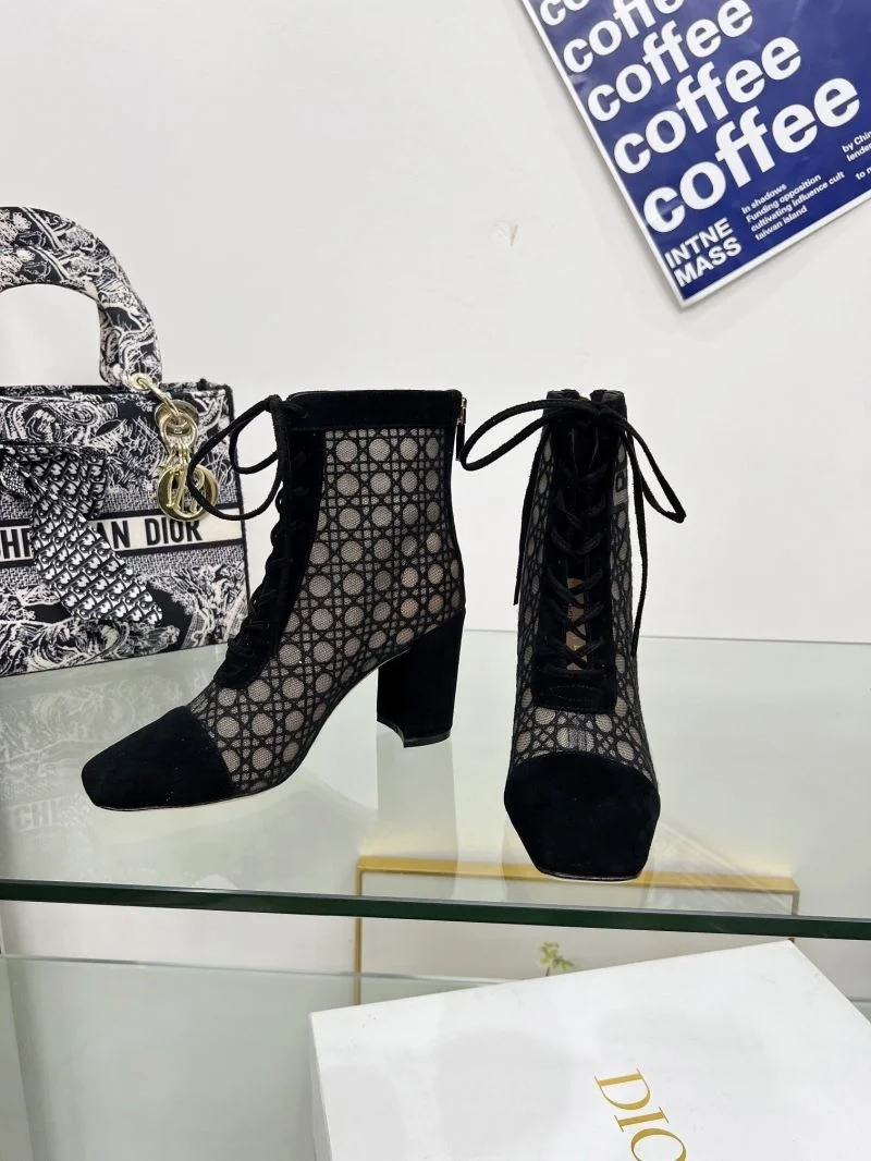 Brand-authenticated Christian Dior Boots