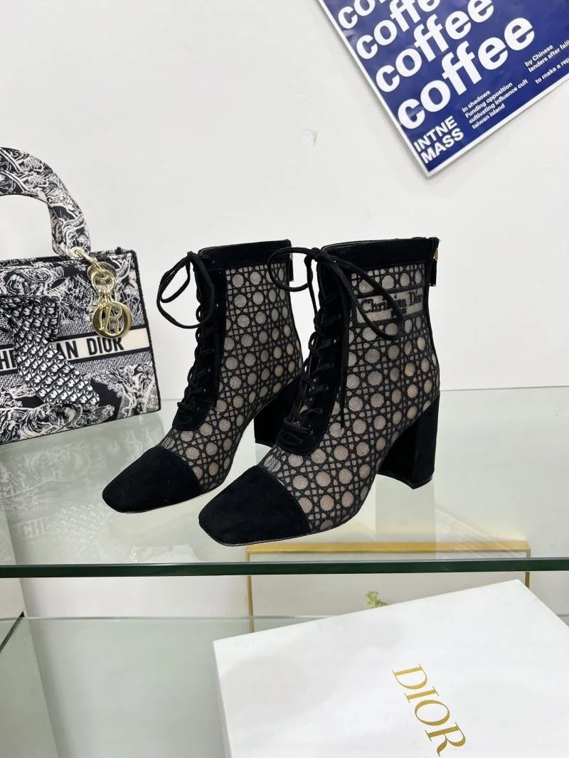 Brand-authenticated Christian Dior Boots