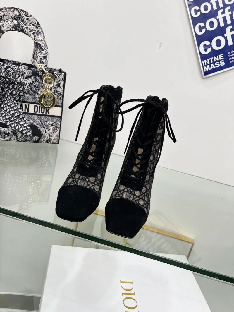 Brand-authenticated Christian Dior Boots