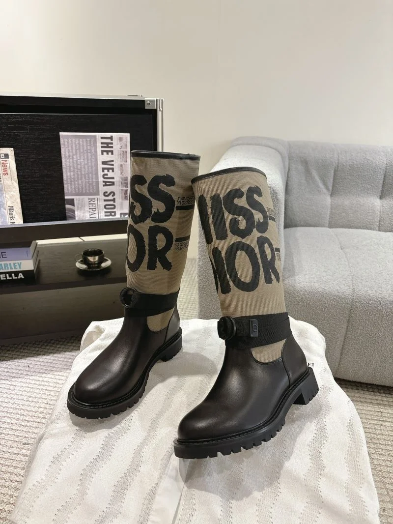 Top mirror Christian Dior Boots