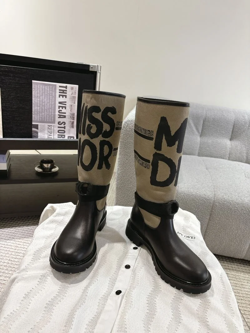 Top mirror Christian Dior Boots