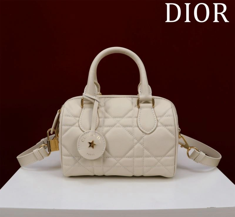 Christian Dior Boston Bags