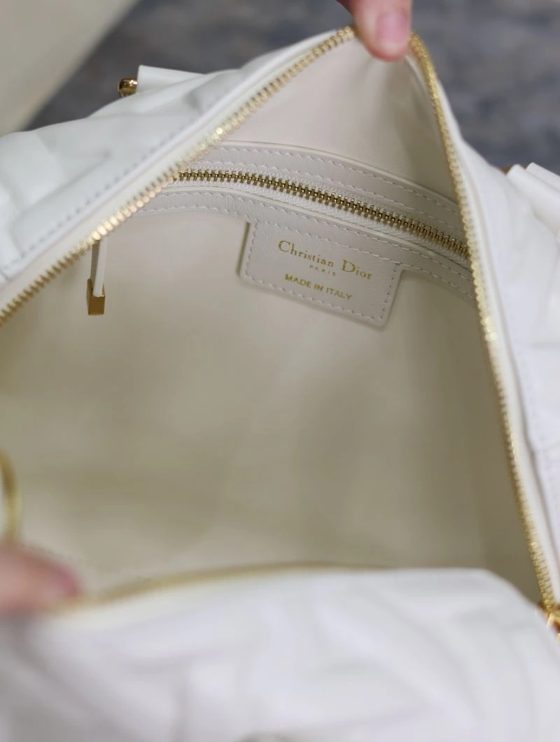 Brand-authenticated Christian Dior Boston Bags