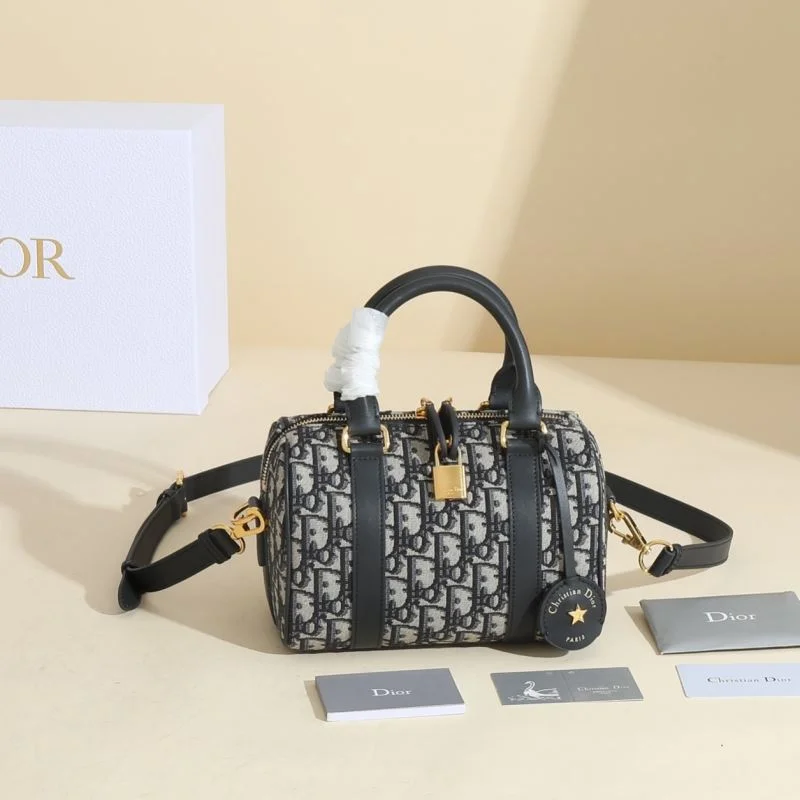 Christian Dior Boston Bags