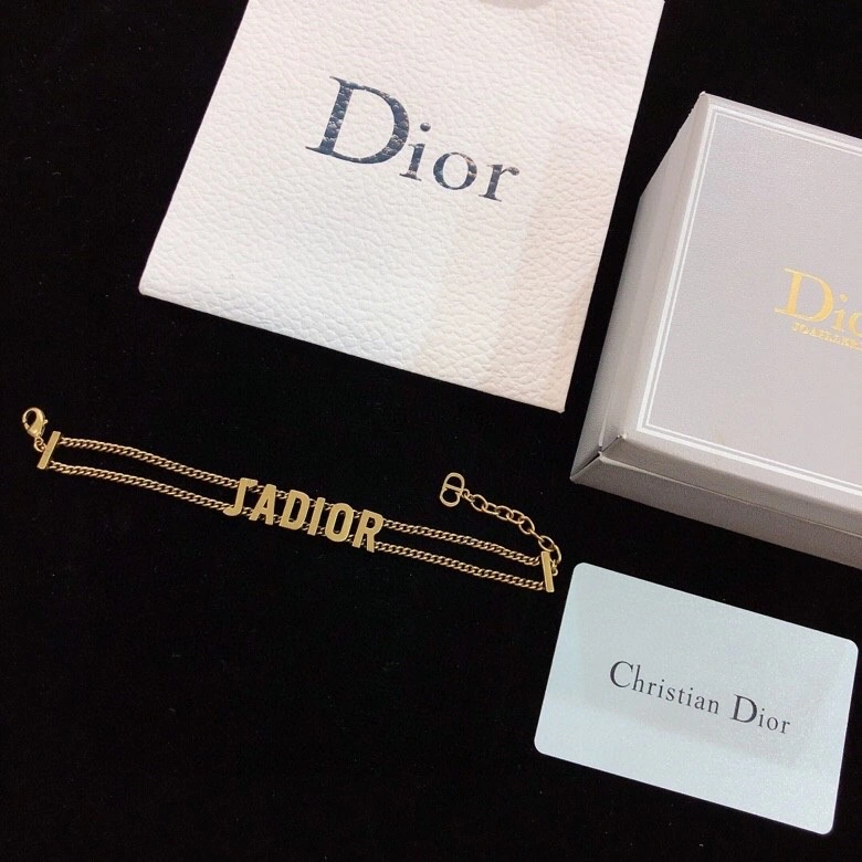 Brand-authenticated Christian Dior Bracelets