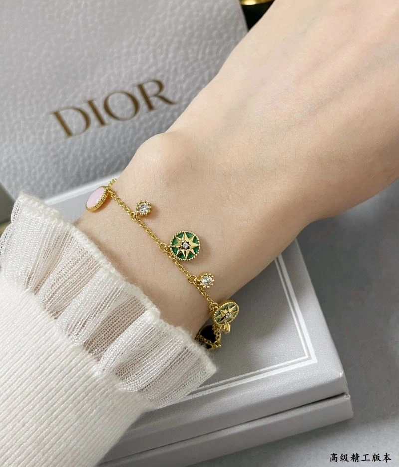Brand-authenticated Christian Dior Bracelets