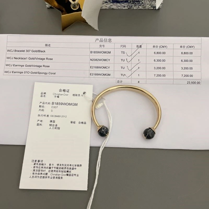 Brand-authenticated Christian Dior Bracelets