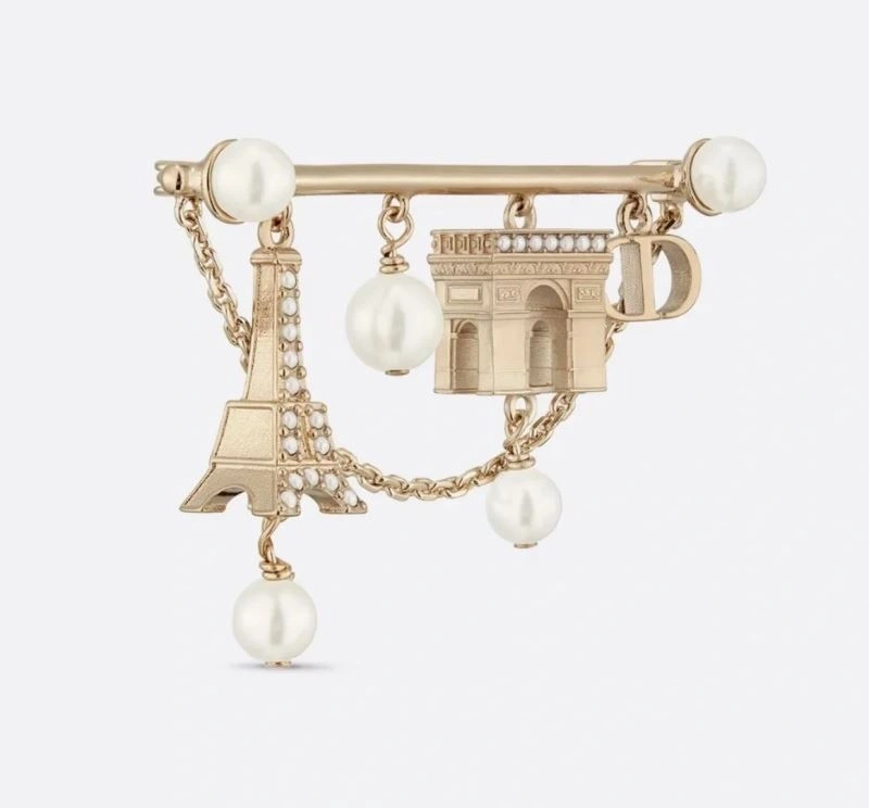Indistinguishable Christian Dior Brooches